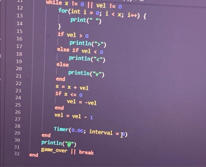 Solved what is wrong with my julia code? , where is my | Chegg.com