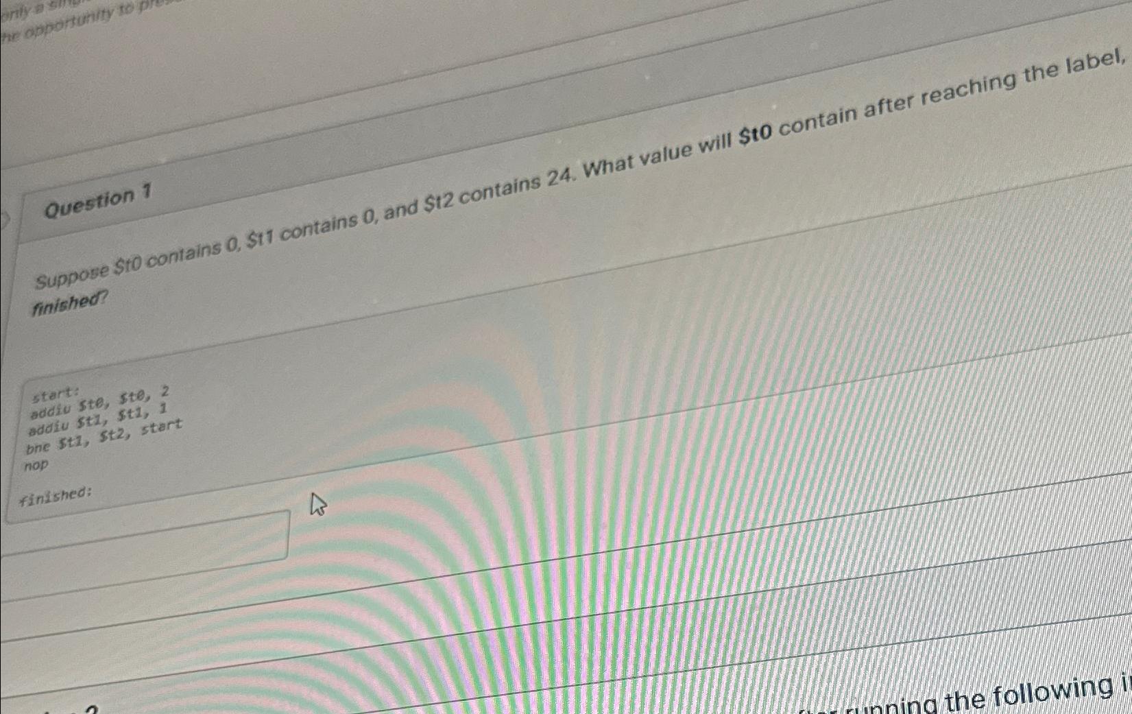 Solved Question 1suppose $t0 ﻿contains 0,$11 ﻿contains 0 , | Chegg.com