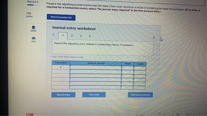 Solved Prepare the adjusting journal entries that Del Gato | Chegg.com