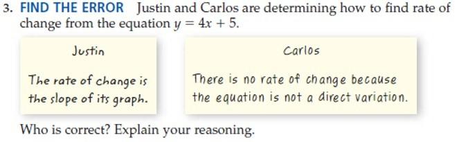 Solved 3. FIND THE ERROR Justin and Carlos are determining | Chegg.com