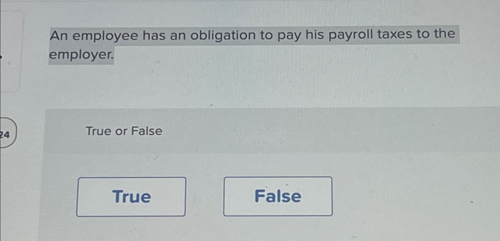 Solved An employee has an obligation to pay his payroll | Chegg.com