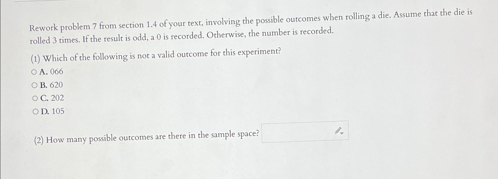 Solved Rework problem 7 ﻿from section 1.4 ﻿of your text, | Chegg.com