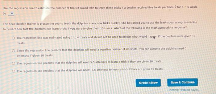 Solved 5. Computing the regression line and making | Chegg.com