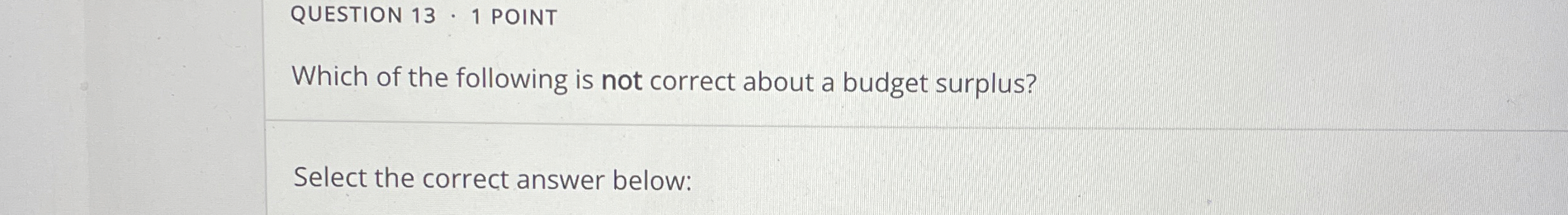 Solved QUESTION 13 * 1 ﻿POINTWhich of the following is not | Chegg.com