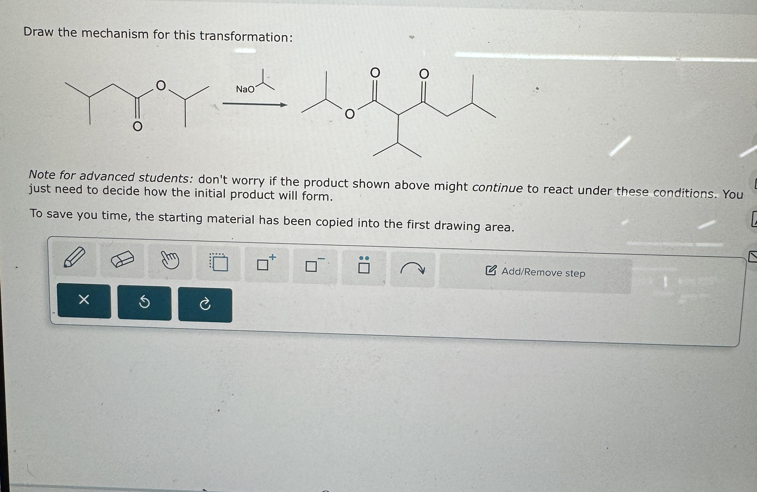 Solved Draw the mechanism for this transformation:Note for | Chegg.com