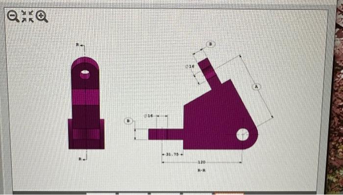 Solved B40402: Basic Part - Step 2 - (Radial Swing Block) | Chegg.com