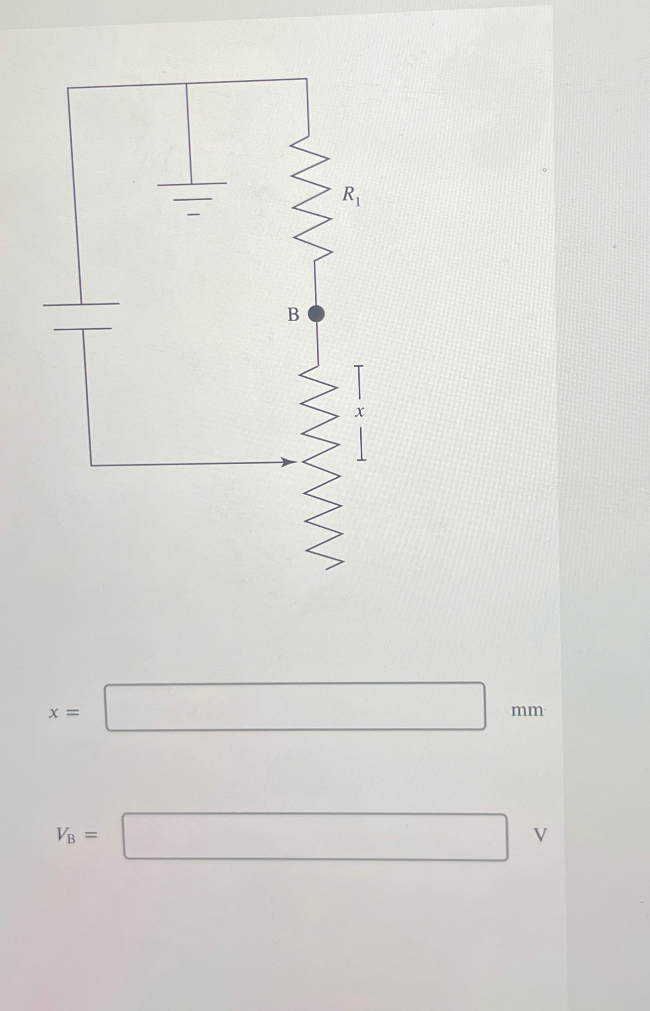Solved a) ﻿A potentiometer is essentially a resistor with | Chegg.com
