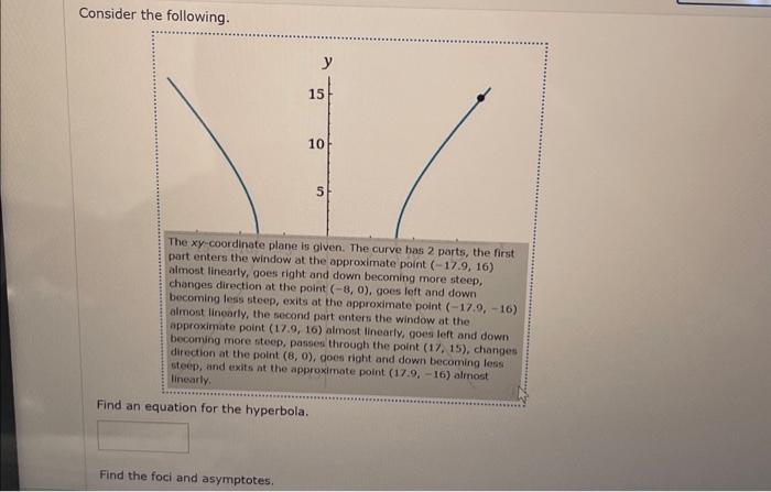 Solved 12. [-/5 Points] DETAILS Consider the following. | Chegg.com