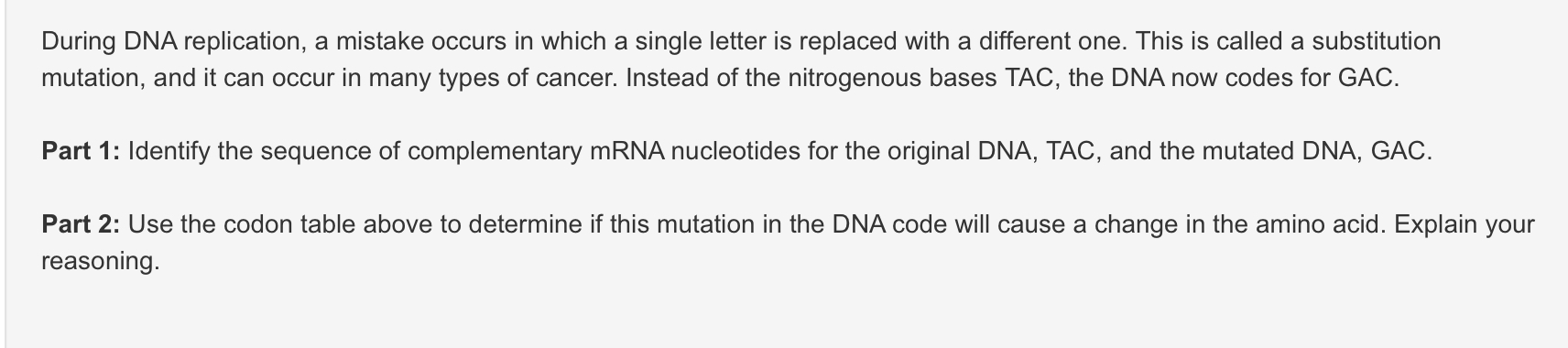 Solved During DNA replication, a mistake occurs in which a | Chegg.com