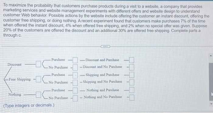 Solved Construct a probability tree for this experiment. | Chegg.com