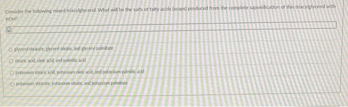 Solved Examine the following line-angle formulas for stearic | Chegg.com