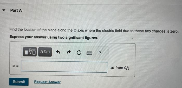 Solved A positive point charge Q1=2.0×10−5C is fixed at the | Chegg.com