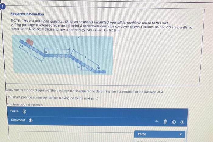 Solved Required information NOTE. This is a multipart | Chegg.com