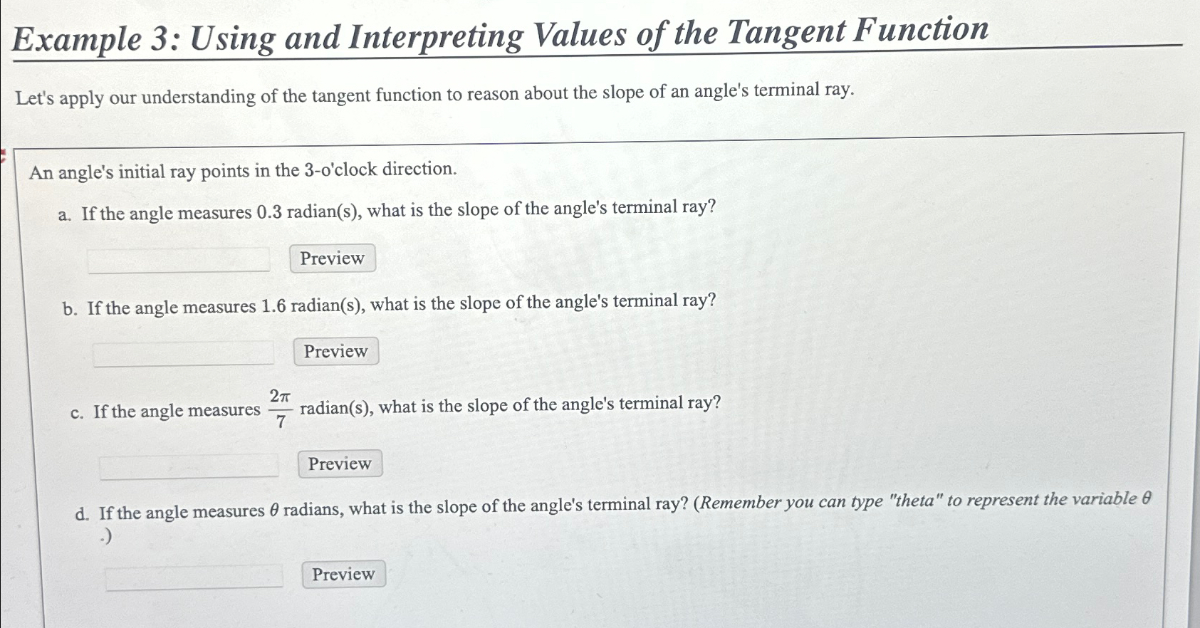 Solved Example 3: Using and Interpreting Values of the | Chegg.com