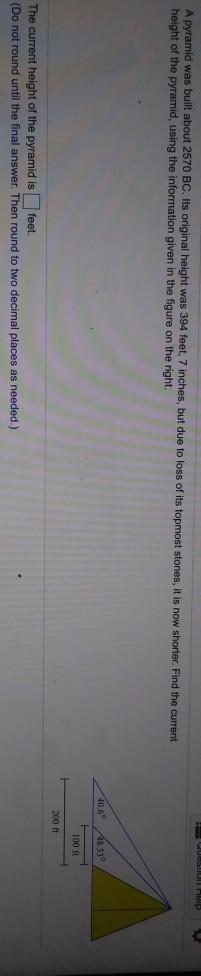 Solved Pat needs to determine the height of a tree before | Chegg.com