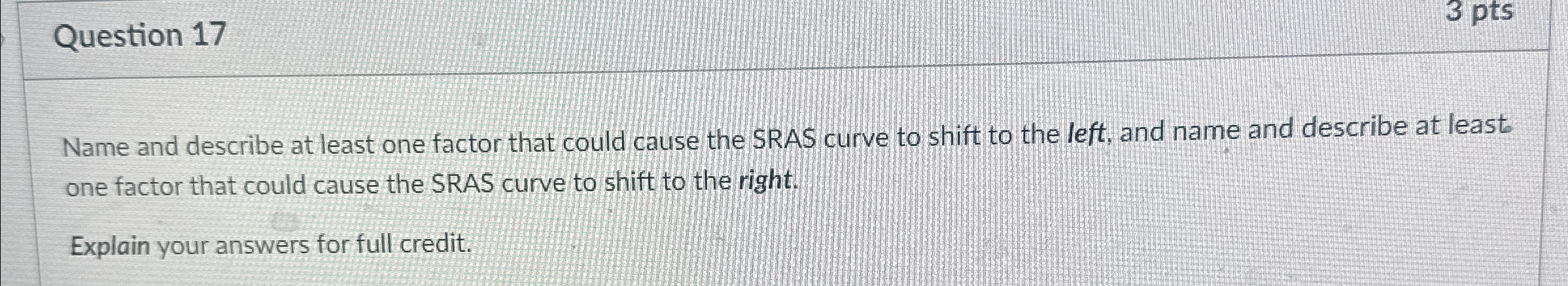 Solved Question 173 ﻿ptsName and describe at least one | Chegg.com
