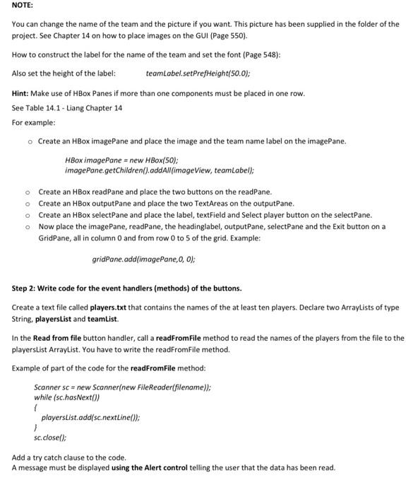 Solved CMPG 211 Class work GUI (Part 2) Graphical User | Chegg.com