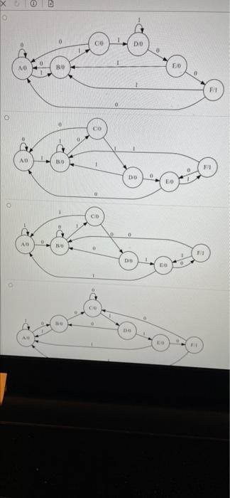 Solved Question 1 Design the Moore-type state diagram for a | Chegg.com
