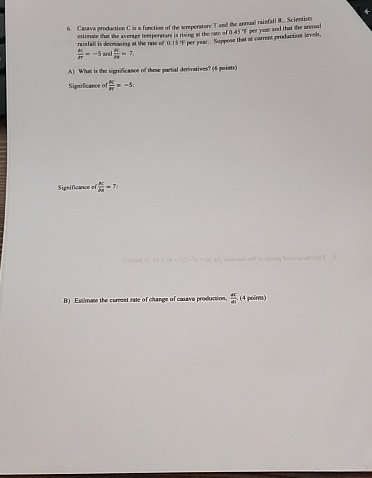 Solved Cauva prodstion c in a function of the wmpersare T | Chegg.com