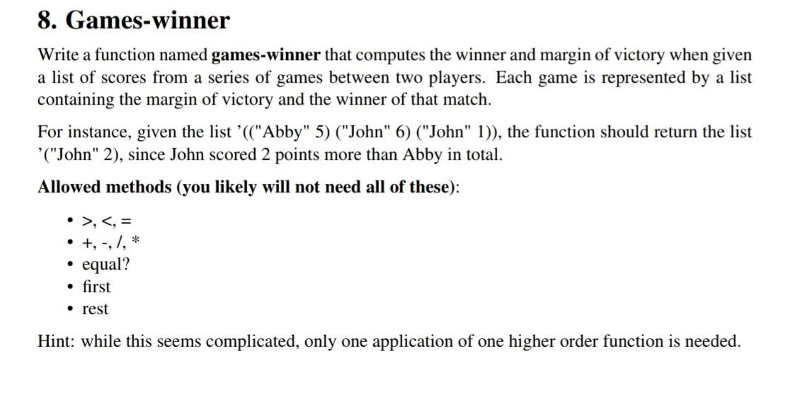 Scheme Code ( using Dr Racket) You can use recursion | Chegg.com