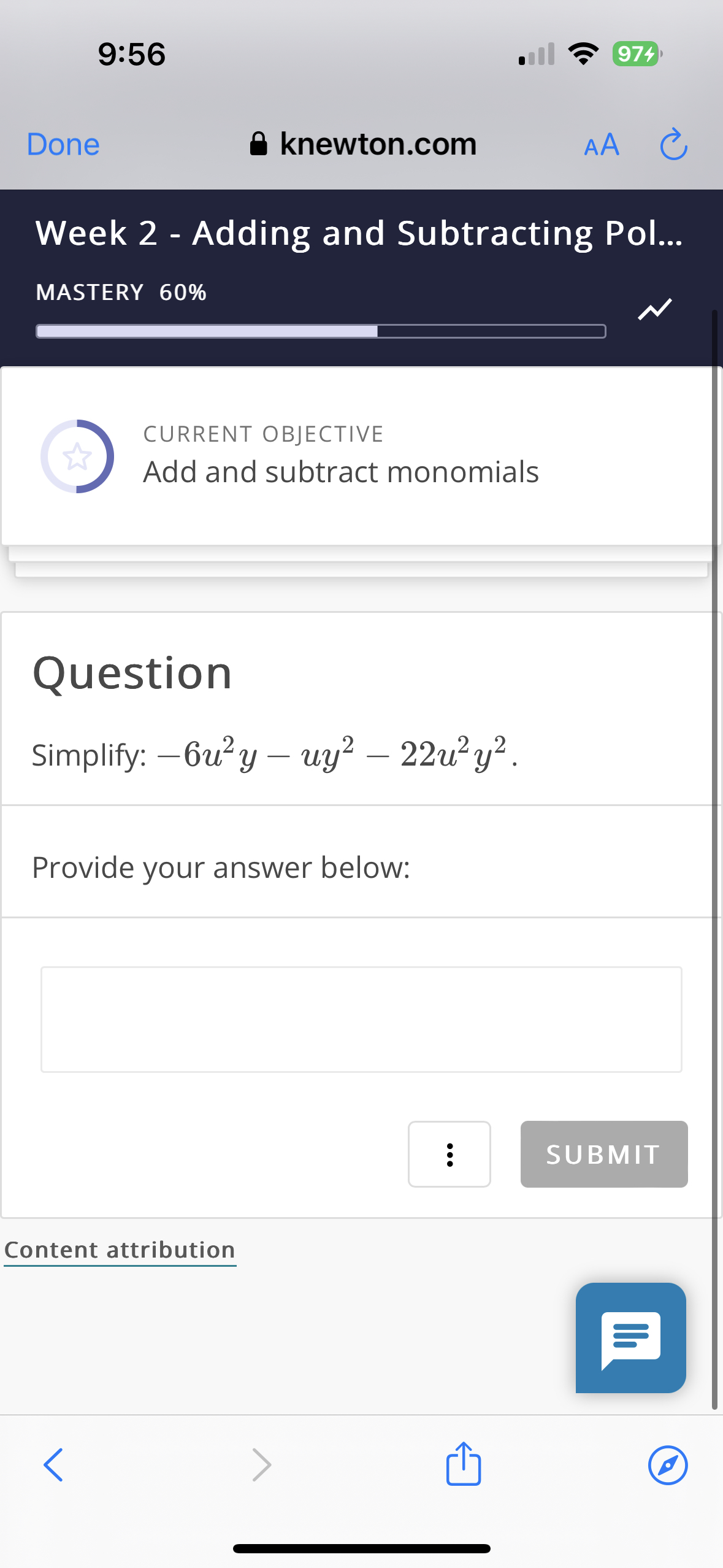 Solved 9:56974Doneknewton.comAAWeek 2 - ﻿Adding and | Chegg.com