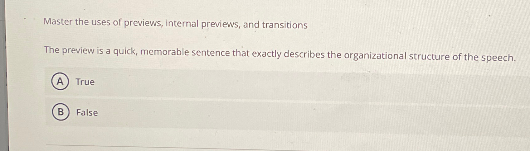 Solved Master the uses of previews, internal previews, and | Chegg.com