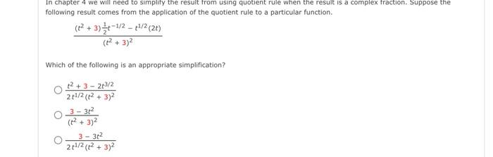 Solved following result comes from the application of the | Chegg.com