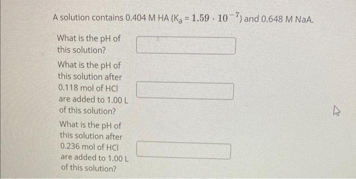 Solved The pKa of HX is 6.02. Calculate the pH of a 0.105M | Chegg.com