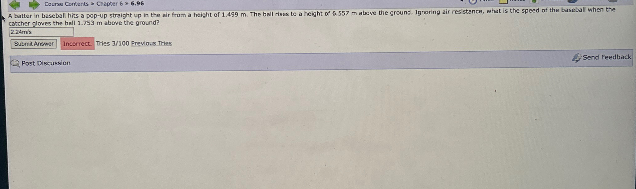 Solved Course Contents ≫ ﻿Chapter 6$6.96catcher gloves the | Chegg.com