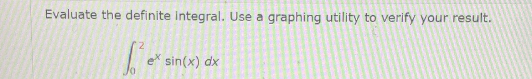 Solved Evaluate the definite integral. Use a graphing | Chegg.com