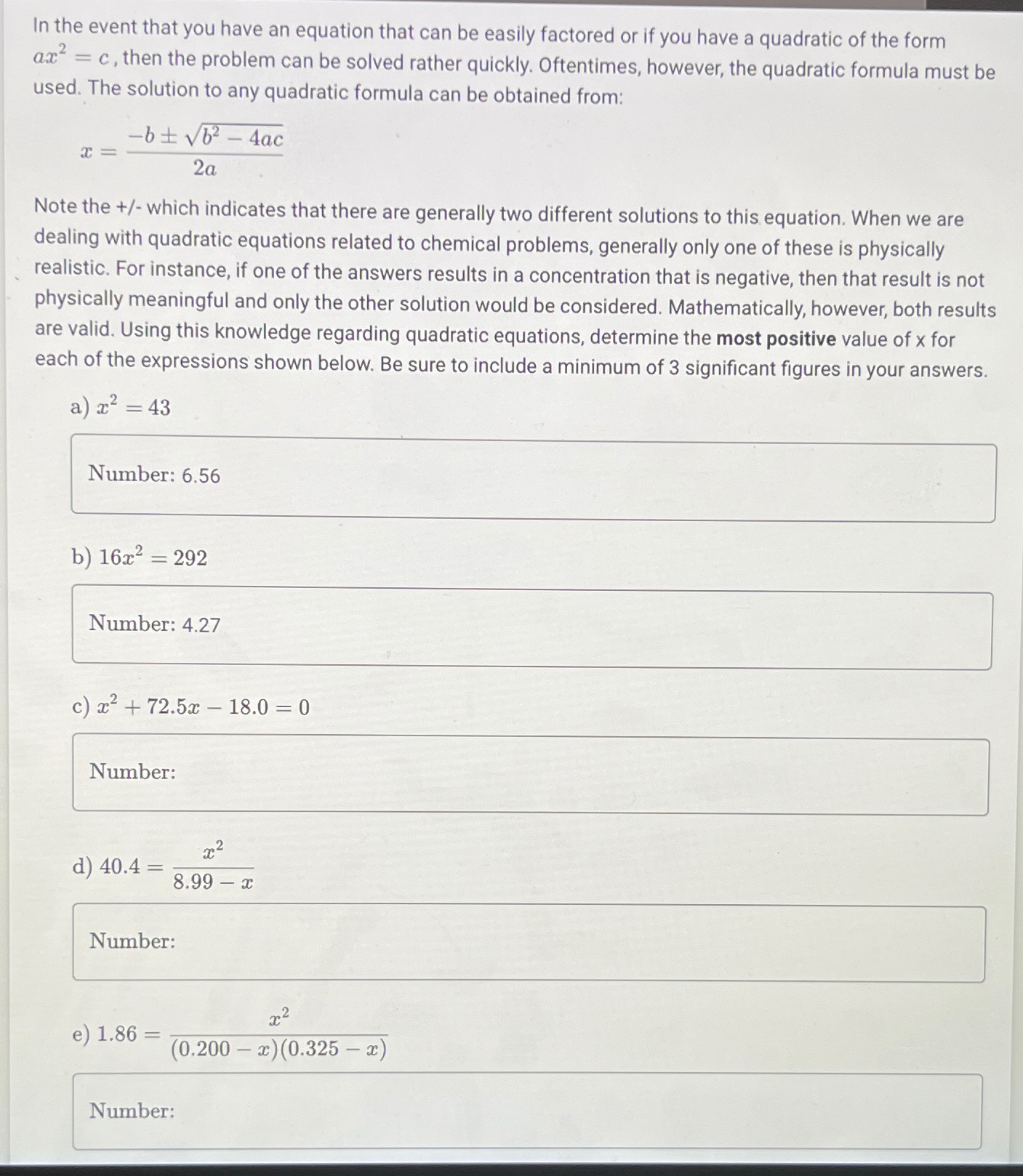 Solved In the event that you have an equation that can be | Chegg.com