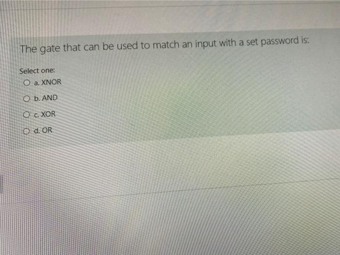 Solved The output of a combinational circuit depends on the | Chegg.com
