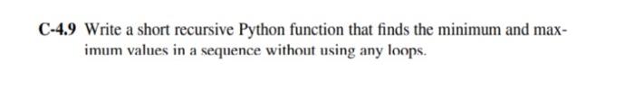 Solved C-4.9 Write a short recursive Python function that | Chegg.com Solved C-4.9 Write a short recursive Python function that | Chegg.com