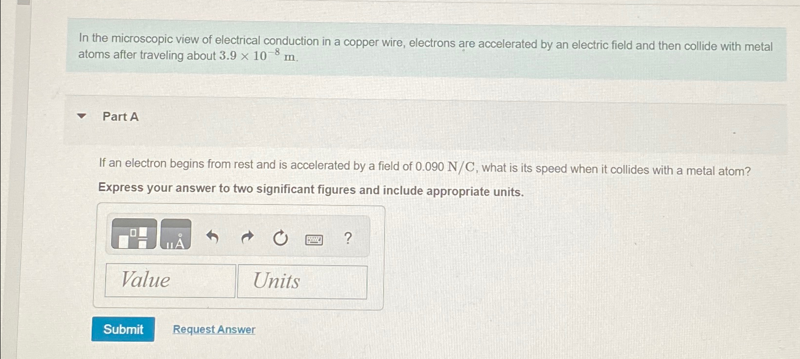 Solved In the microscopic view of electrical conduction in a | Chegg.com