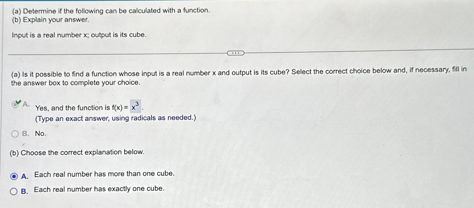Solved (a) ﻿Determine if the following can be calculated | Chegg.com