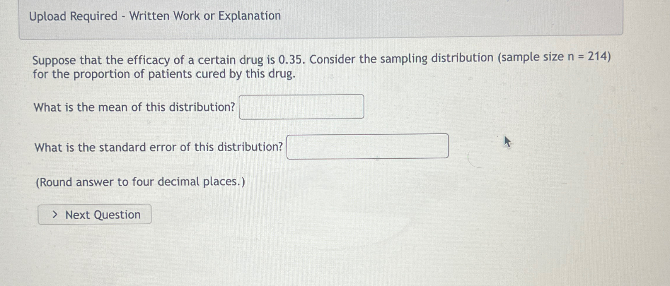 Solved How to solve Upload Required - ﻿Written Work or | Chegg.com