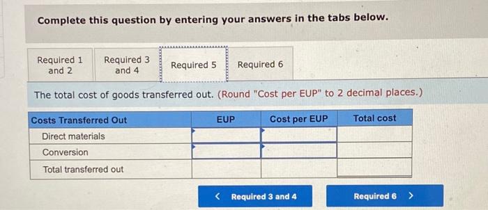 Solved Hi-Test Company uses the weighted average method of | Chegg.com