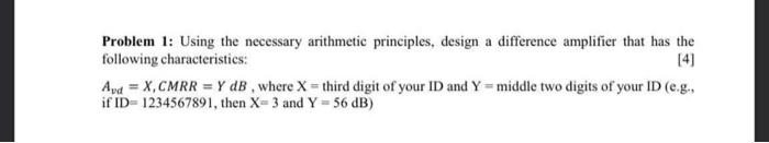 Solved Problem 1 Using The Necessary Arithmetic Principles 6790