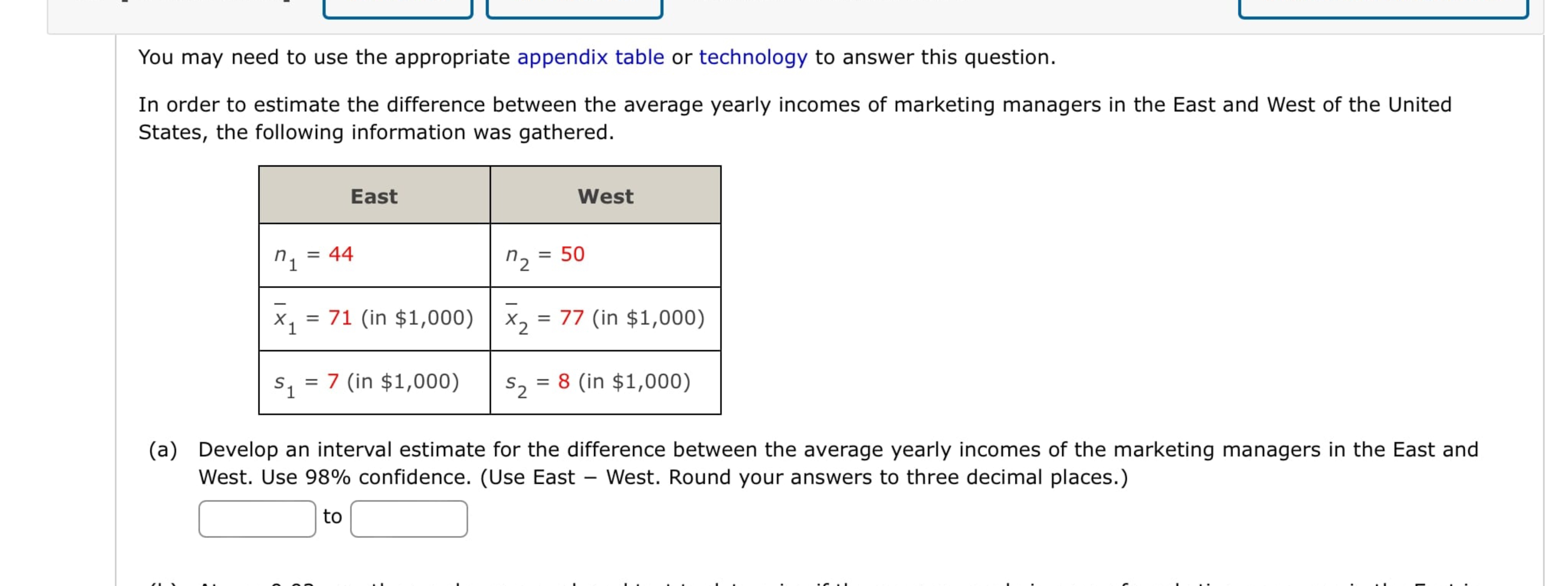 Solved You may need to use the appropriate appendix table or | Chegg.com