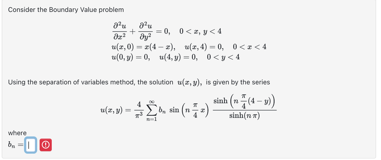 Solved Consider the Boundary Value | Chegg.com