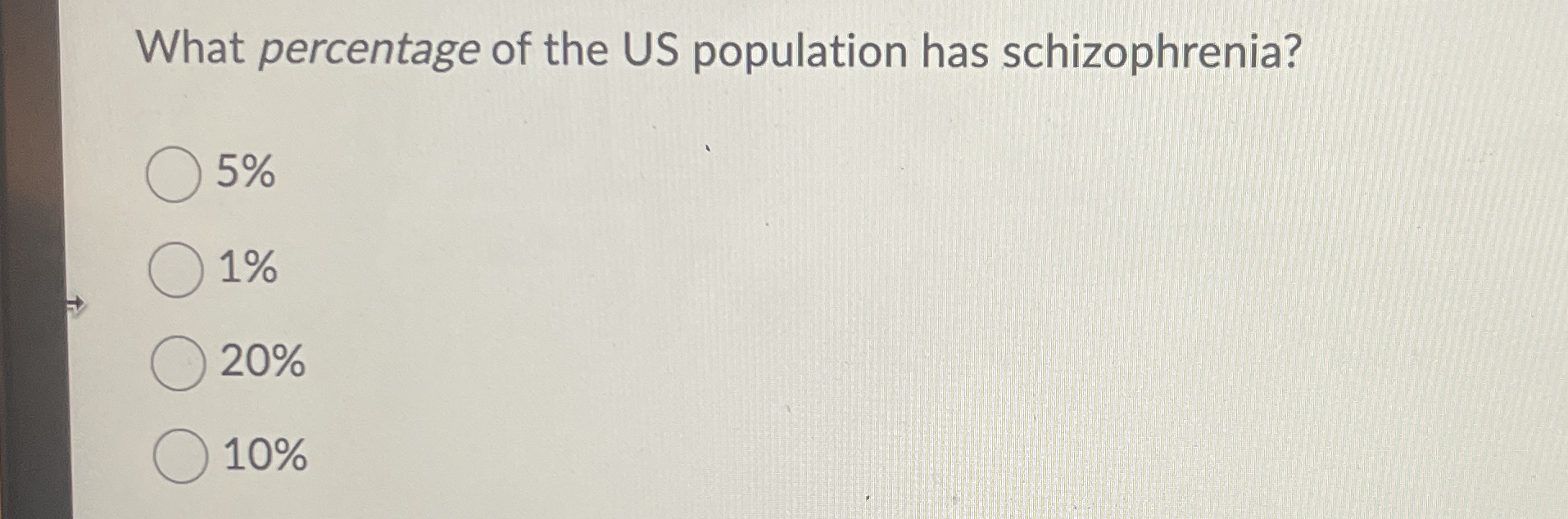 Solved What percentage of the US population has | Chegg.com