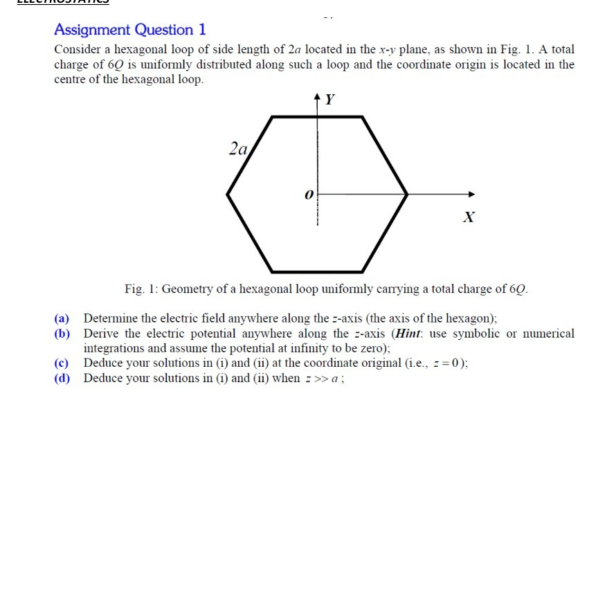 Solved LLLLIUJUNIJ Assignment Question 1 Consider a | Chegg.com