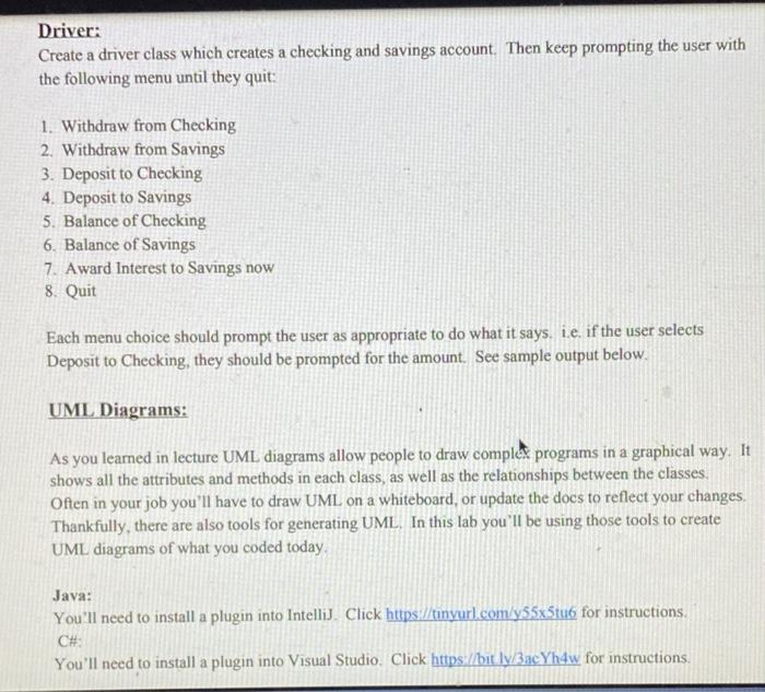 Solved Concept Summary: 1. Inheritance 2. Over-riding | Chegg.com