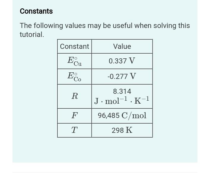 Solved Constants The following values may be useful when | Chegg.com