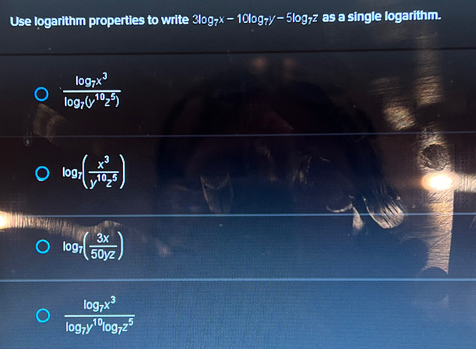Solved Use logarithm properties to write | Chegg.com