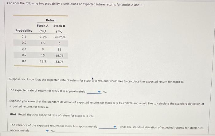 Solved Consider the following two probability distributions | Chegg.com
