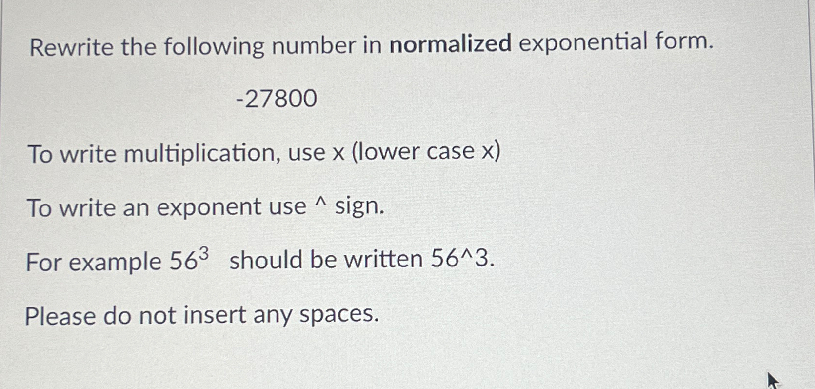 Solved Rewrite the following number in normalized | Chegg.com