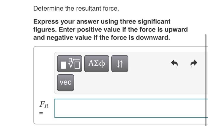 Solved Replace the loading by an equivalent resultant force | Chegg.com Solved Replace the loading by an equivalent resultant force | Chegg.com