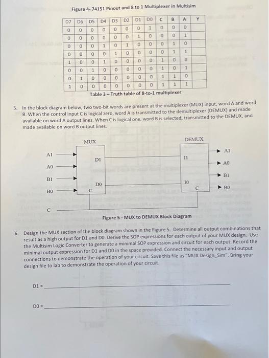 Solved Experiment 11: Multiplexer Introduction: Multiplexer | Chegg.com
