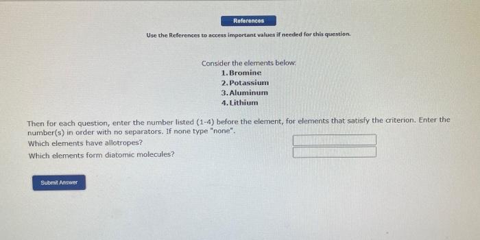 Solved Use the References to access important values if | Chegg.com
